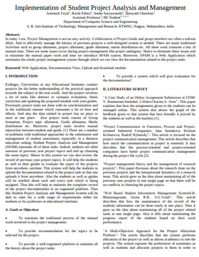 Project Analysis - 18+ Examples, Format, Pdf | Examples