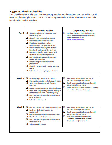 Student Timeline - 17+ Examples, Format, Pdf | Examples
