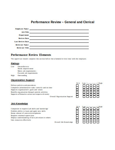 37+ Employee Reviews Examples in PDF | Examples