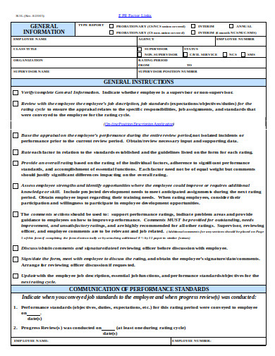 37+ Employee Reviews Examples in PDF | Examples