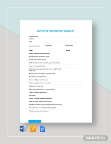 Employee Checklist - 24+ Examples, Format, Pdf | Examples