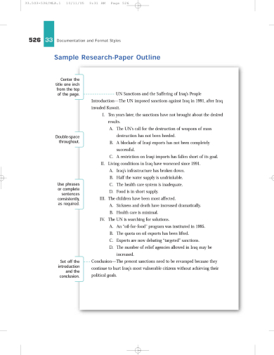  Research Paper Outline Mla Research Paper Outline MLA 2022 10 22