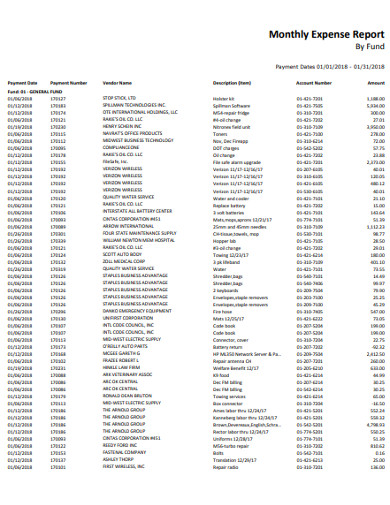 Monthly Expense Report - 11+ Examples, Format, Pdf | Examples