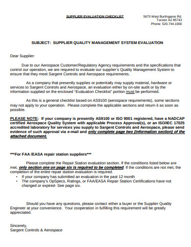 Evaluation Checklist - 18+ Examples, Format, Pdf | Examples