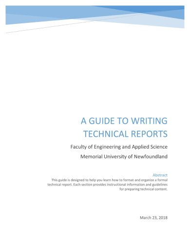 Technical Writing 8 Examples Format Pdf Examples