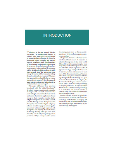 Technology Evaluation - 18+ Examples, Format, Pdf | Examples
