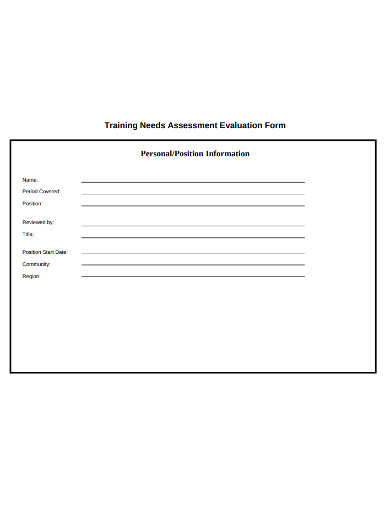 Training Evaluation Form - 21+ Examples, Format, Pdf | Examples