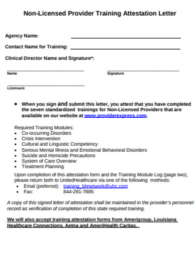 Training Letter - 31+ Examples, Format, Sample | Examples