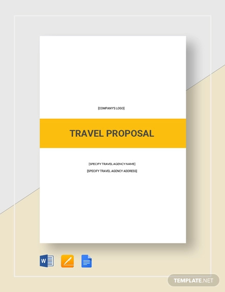 Travel Proposal - 20+ Examples, Format, Pdf, Tips
