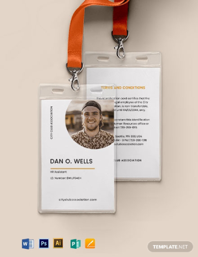 Association ID Card - 10+ Examples, Format, Pdf | Examples