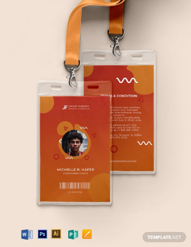 Sports ID Card - 10+ Examples, Format, Pdf | Examples