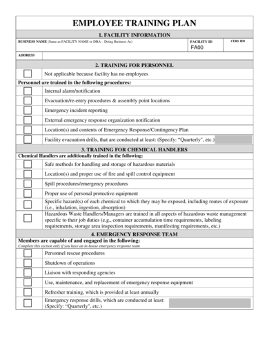 Corporate Training Plan - 10+ Examples, Format, Pdf | Examples