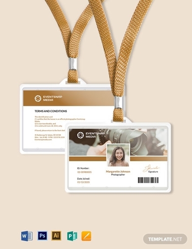 Event ID Card Examples - 10+ Templates [Download Now] - MS Word ...
