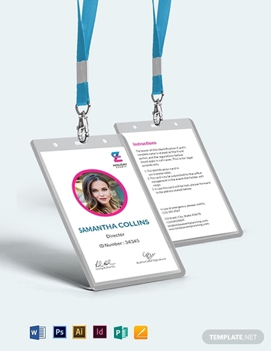 Event ID Card Examples - 10+ Templates [Download Now] - MS Word ...