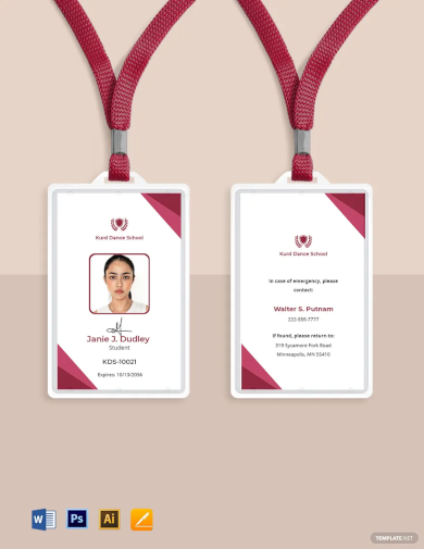 School ID Card - 25+ Examples, Format, Pdf | Examples