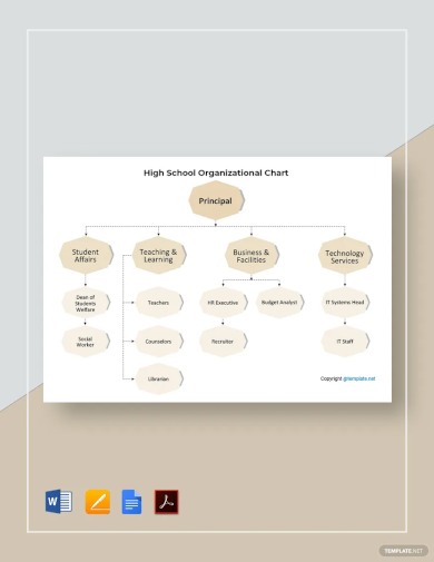 School Organizational Chart - 26+ Examples, Format, Pdf | Examples