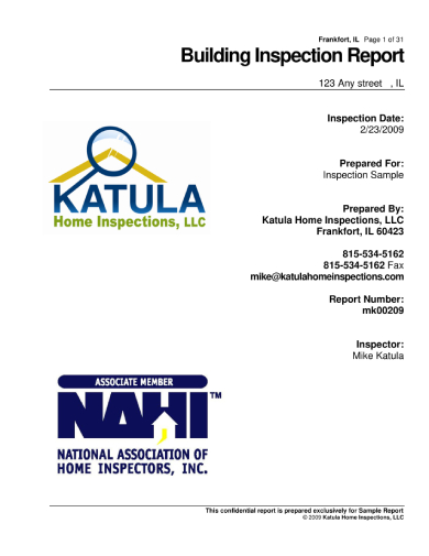 Building Inspection Report - 10+ Examples, Format, Pdf | Examples
