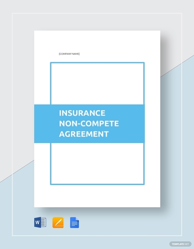 Non Disclosure & Non Compete Agreement - 13+ Examples, Format, Pdf ...