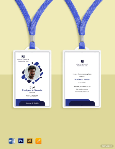 School ID Card - 25+ Examples, Format, Pdf | Examples
