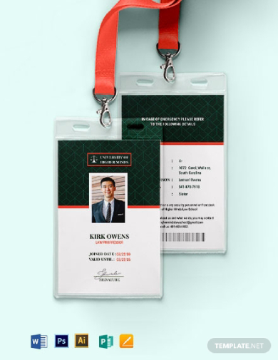 Portrait ID Card - 10+ Examples, Format, Pdf | Examples