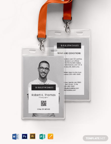 Portrait ID Card - 10+ Examples, Format, Pdf | Examples