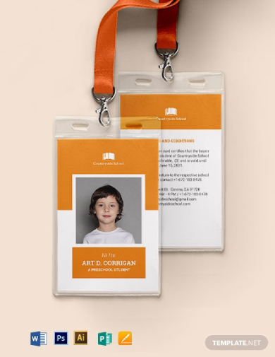 Portrait ID Card - 10+ Examples, Format, Pdf | Examples