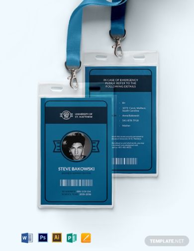 Portrait ID Card - 10+ Examples, Format, Pdf | Examples