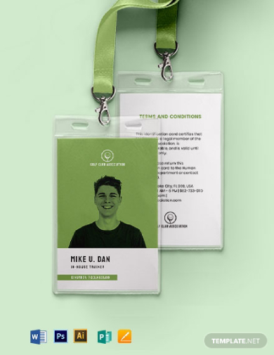 Association ID Card - 10+ Examples, Format, Pdf | Examples