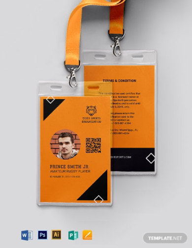 Sports ID Card - 10+ Examples, Format, Pdf | Examples