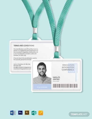 Event ID Card Examples - 10+ Templates [Download Now] - MS Word ...