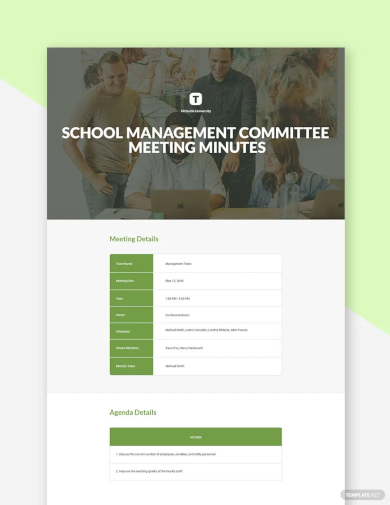 Management Meeting Minutes - 25+ Examples, Format, Pdf | Examples