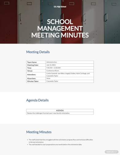 Management Meeting Minutes - 25+ Examples, Format, Pdf | Examples