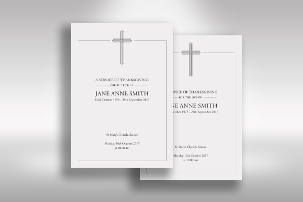 Funeral Service Program Examples - 10+ Templates [Download Now] in ...
