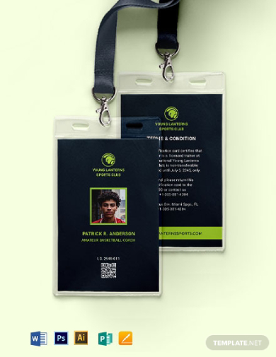 Sports ID Card - 10+ Examples, Format, Pdf | Examples