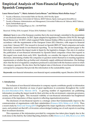 Financial Reporting Analysis - 11+ Examples, Format, Pdf, Tips