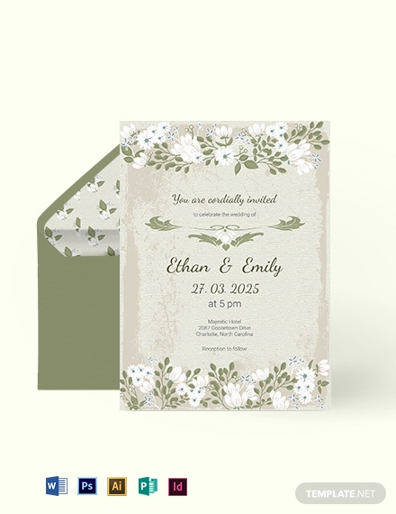 Wedding Invite - 18+ Examples, PDF