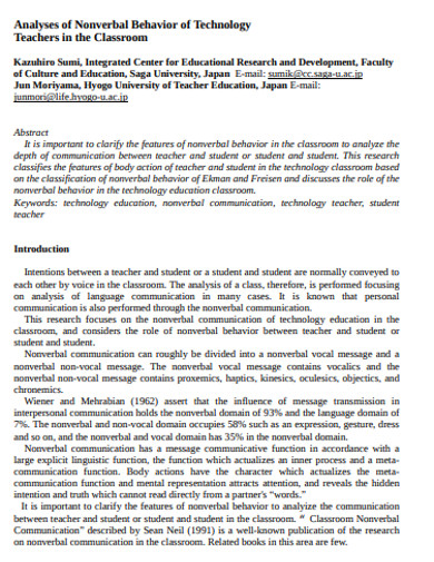 100+ Nonverbal Communication Examples, How to Use, Tips, PDF Download ...