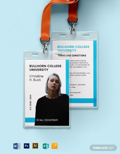 College ID Card - 10+ Examples, Format, Pdf | Examples