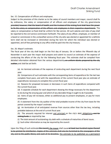 Sinking Funds - 10+ Examples, Format, Pdf