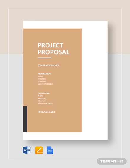 Proposal Examples 59 In PDF Examples