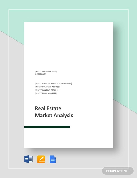 Real Estate Market Analysis 14 Examples Format Pdf Examples