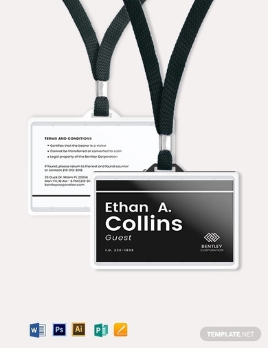 Guest ID Card - 10+ Examples, Format, Pdf | Examples