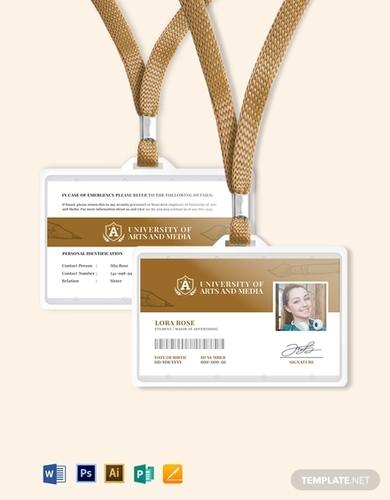 College ID Card - 10+ Examples, Format, Pdf | Examples
