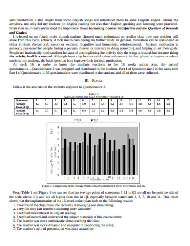 Action Research Report - Examples, Format, Pdf