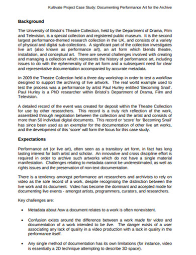 10 Performance Documentation Examples In PDF DOC Examples