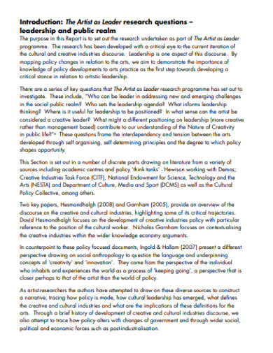 Artist Research - 10+ Examples, Format, Pdf | Examples