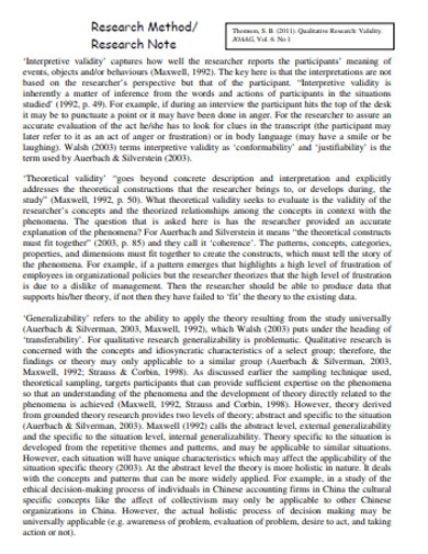 Qualitative Research Examples - 12+ in PDF | DOC | Examples