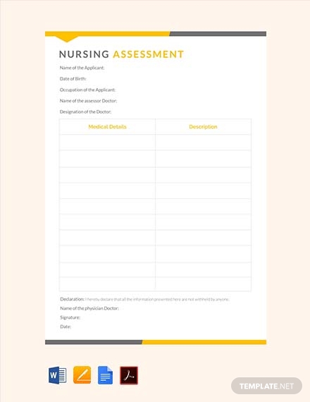 Clinical Assessment - 7+ Examples, Format, Pdf