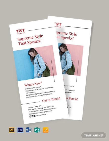 Creative Agency Rack Card - 7+ Examples, Format, Pdf | Examples