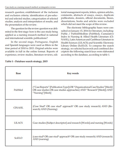 10 Nursing Case Study Examples In PDF DOC Examples